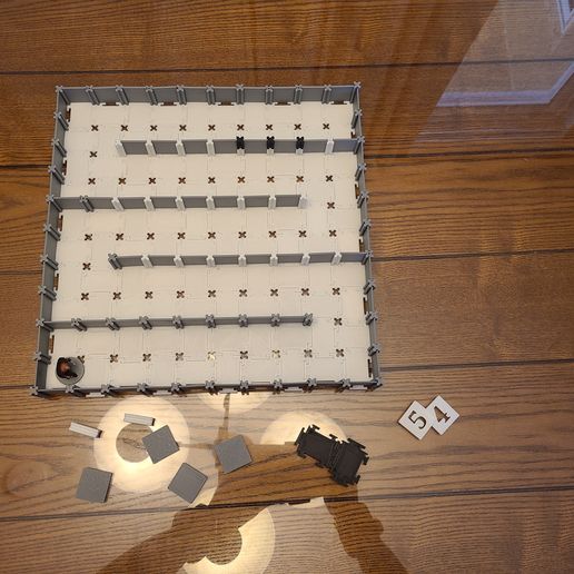 🗺️ DND Simple modular map・Free STL File for 3D printing・Cults