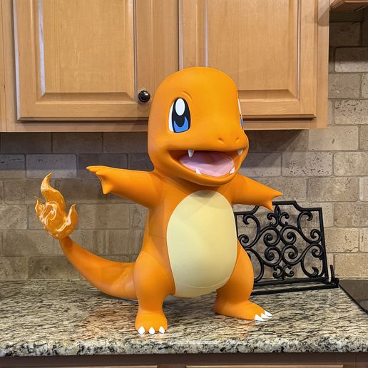 📁 Life Sized Charmander 3d Print File STL・Impresión 3D con la impresora ...