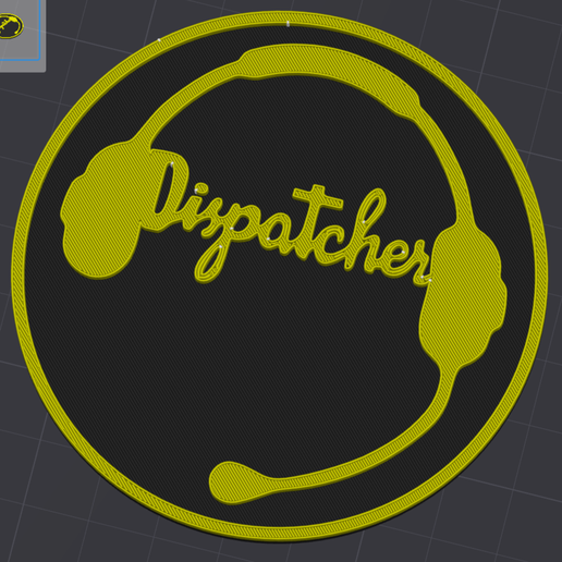 🍹 Dispatcher Coaster・ STL File for 3D printing・Cults