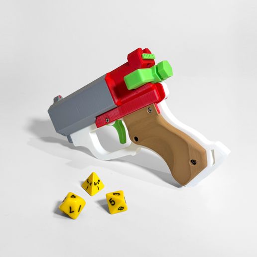 🎲 Dice Blaster [PHSR-01] - Sci-fi DIce Launcher・ 3D File for 3D ...