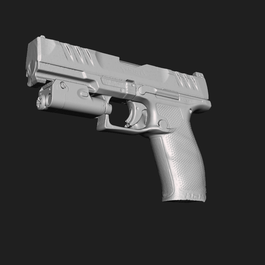 🩻 Walther PDP 4.5 Surefire XC1 Real Size 3D Scan Gun Mold・ STL File for ...
