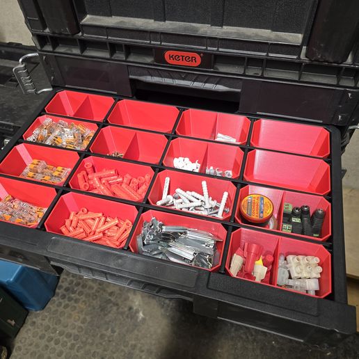 STL file Inserts for Keter drawer organizer 🧰 ・3D printer design to ...