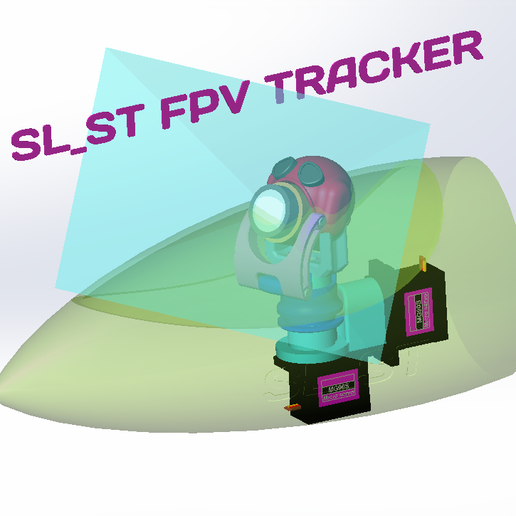 🔌 SL_ST FPV TRACKER・Free STL File for ・Cults
