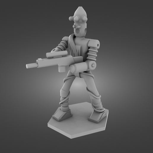 ♟ IG-88 FOR BOARD GAME STARWARS・Free STL File for ・Cults