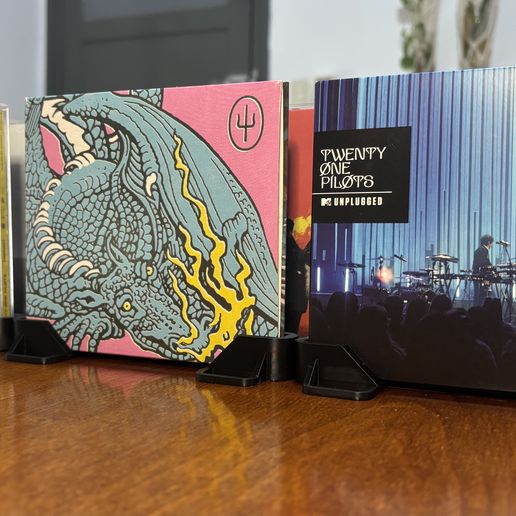 💽 CD support・ STL File for 3D printing・Cults