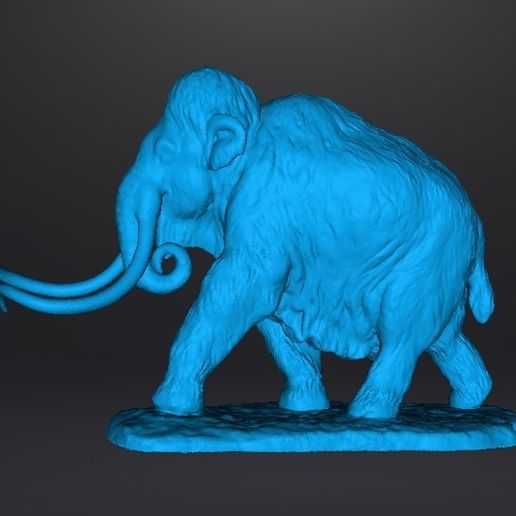 🦣 JEFFERSONIAN MAMMOTH REALISTIC FIGURE MINIATURE MODEL PREHISTORIC DND ...