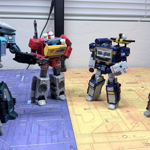 📼 Cassete Siege Soundwave・Arquivo STL para Impressão 3D・Cults