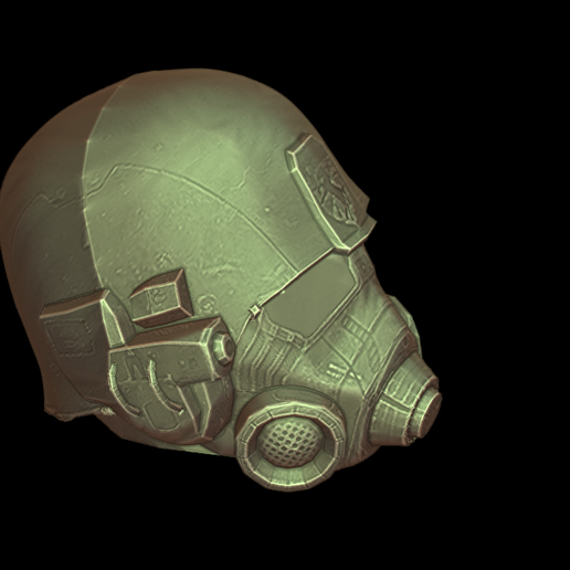 🆕 Classic fallout new vegas gear helmet Sculpt and vase pot planter for ...