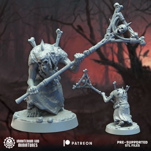 🎲 Deathbringer・ 3D File for 3D printing・Cults