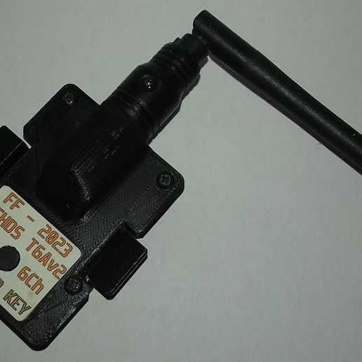 📻 External RF radio control module for FrSky Taranis AFHDS・ STL File ...