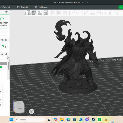 🧙 Felcore Warlock – Realistic Dark Fantasy Figurine (STL/3MF for AMS ...