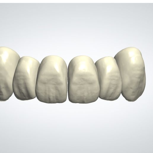🦷 3Shape Library Upper_Natural_3・ STL File for 3D printing・Cults