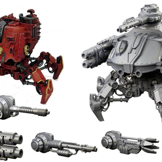 🪖 Sand Crawler Tank With Varied Weapon Options (optional magnetic ...