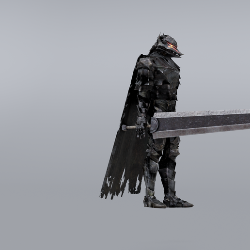 STL file guts berserker - rigged/posable [stl included] 🦸 ・3D printable ...