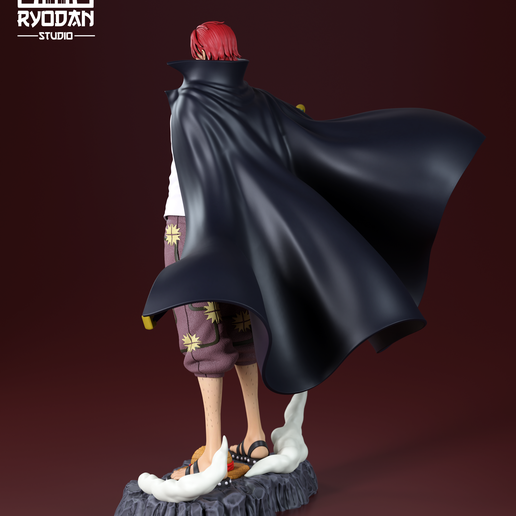 👾 SHANKS ONE PIECE・ 3D File for 3D printing・Cults