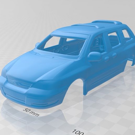 🚙 Ford Windstar 2000 – Body Car STL Model・ 3D File for 3D printing・Cults