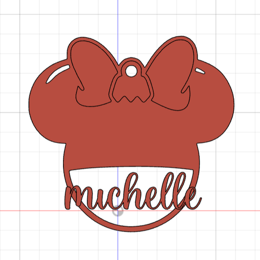 🎄 michelle christmas ornament・ STL File for 3D printing・Cults