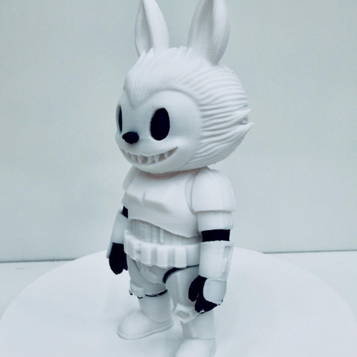 🫡 labubu starwars stormtrooper・ 3D File for 3D printing・Cults