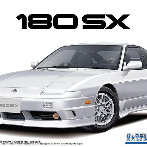 🚗 CAR MODIFY WONDER BODYKIT FOR NISSAN 180SX AOSHIMA 1/24・ STL File for ...