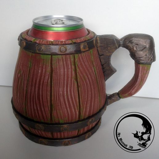 🥫 Can Holder - 12oz・Free STL File for 3D printing・Cults