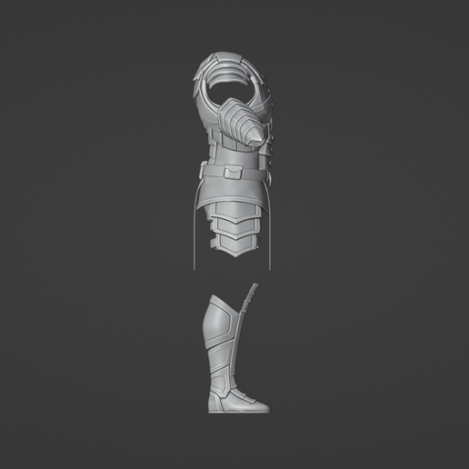 🚬 Smoke armor set from Mortal Kombat 9・ 3D File for ・Cults