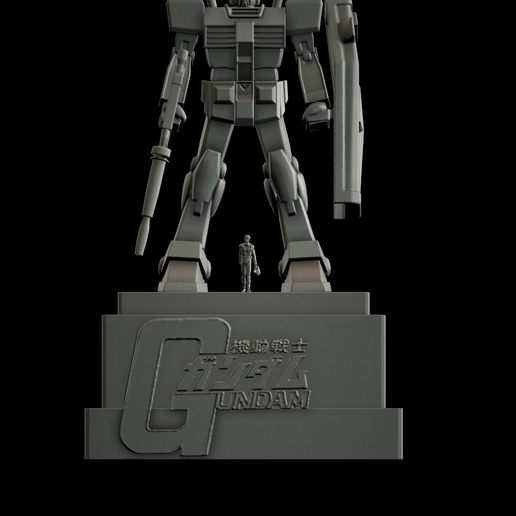STL file Gundam Mobile Suit Fanart 🤖 ・3D printable model to download・Cults