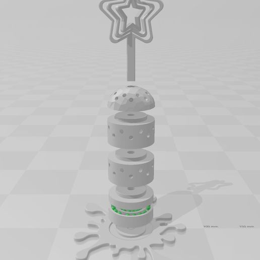 🍭 STAND LOLLIPOP TOWER TOWER LOLLIPOP HOLDER MODULAR ROTATING BRICKS ...
