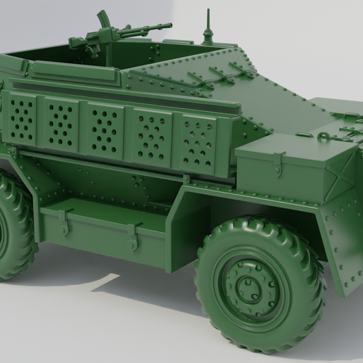 🎲 Armoured Carrier Wheeled Indian Pattern Mk.II (UK, WW2)・ 3D File for ...