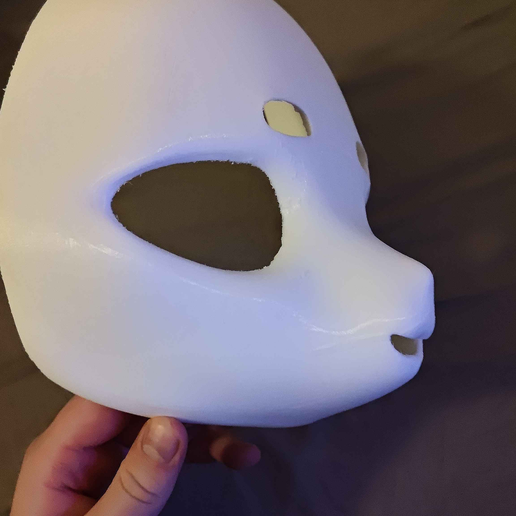 🎭 Tae's Kigurumi Feline Fursuit Mask Base – 3D Printable Kig Mask・ STL ...