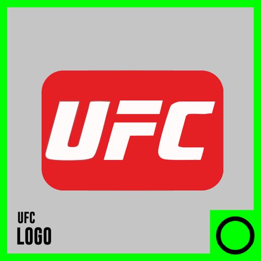 🗝️ UFC LOGO・Free STL File for 3D printing・Cults