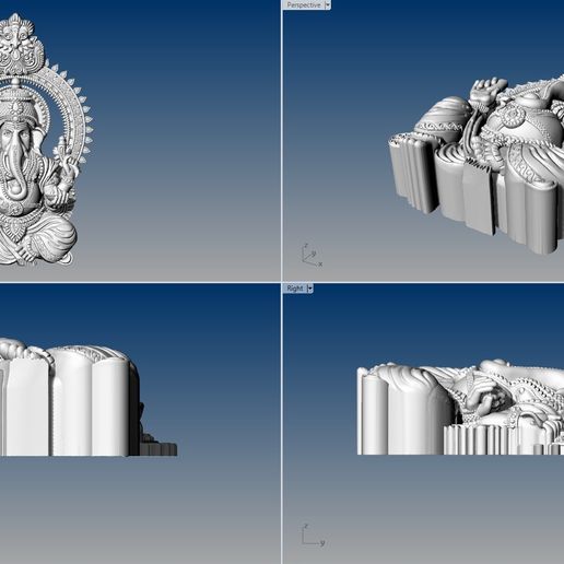 🔑 VINAYAGAR PENDENT・ STL File for ・Cults