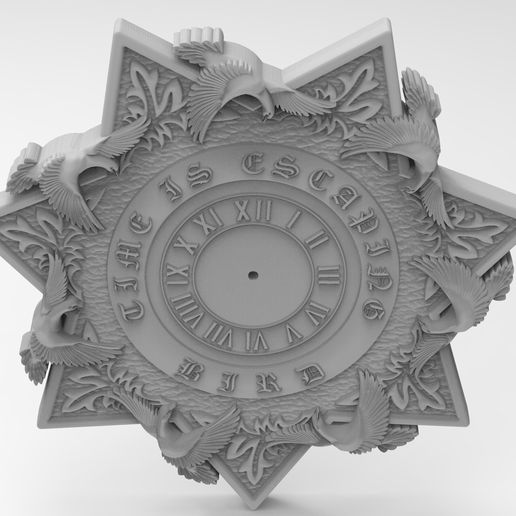 ⭐ star clock・ STL File for ・Cults