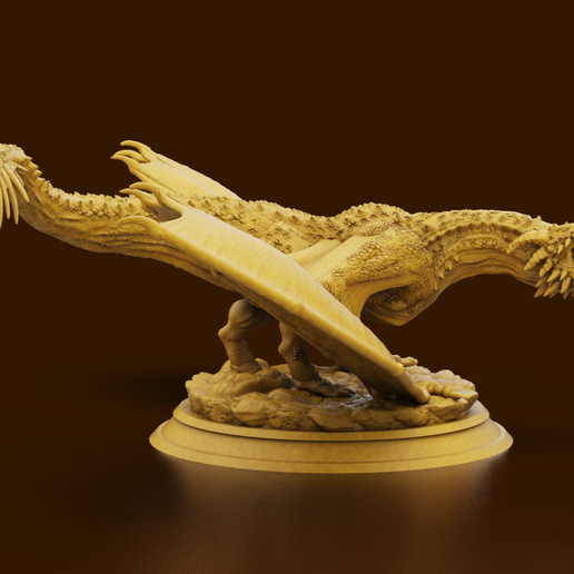 🏠 Vermithor - House of the dragons・ STL File for 3D printing・Cults