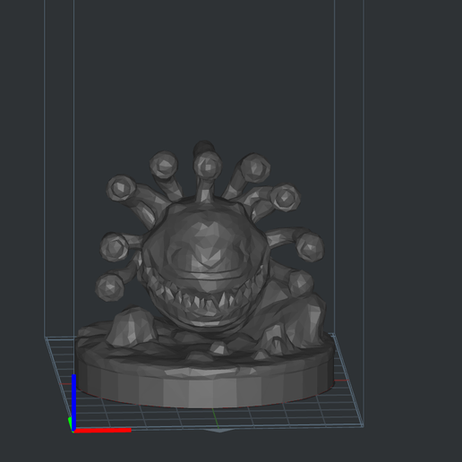 🎲 DND Beholder・Free STL File for 3D printing・Cults