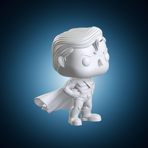 🦸‍♂️ Superman DC Comics Funko Style・ 3D File for 3D printing・Cults