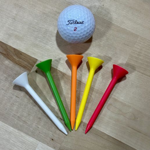 🏌️ Martini-Shaped Golf Tee・ STL File for 3D printing・Cults
