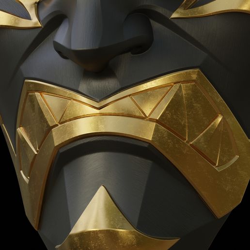 🧞‍♂️ Hawkeye Ronin Mask - Marvel Rivals・ STL File for 3D printing・Cults