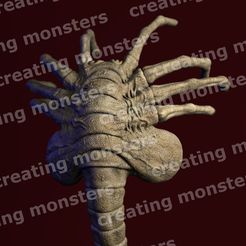 3D printing ALIEN FACEHUGGER STL (facehugger alien)・Cults