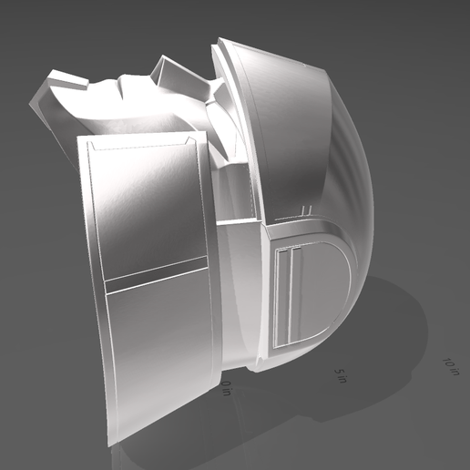 STL file Megatron Year ONE Helmet 🪖 ・3D printable design to download・Cults