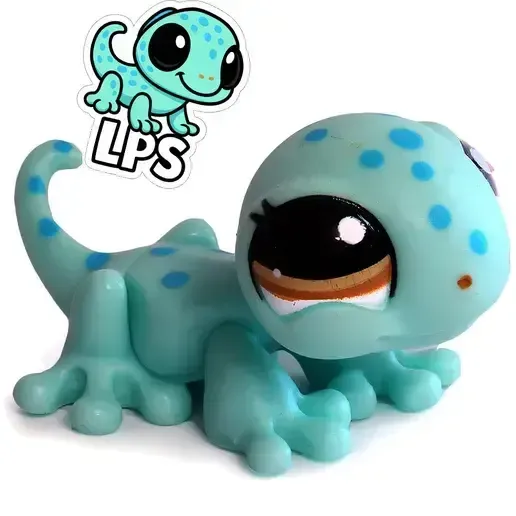 🐻 LPS Gecko・Free STL File for 3D printing・Cults