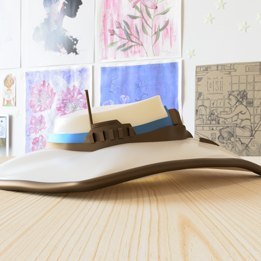 🎩 Cypher's hat, Neural theft, 3d model in Valorant game・ STL File for ...