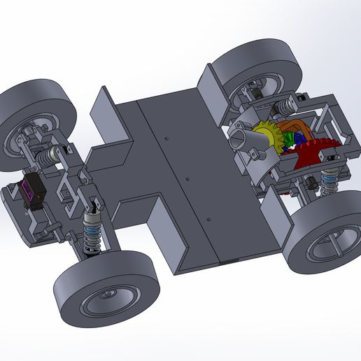 🚗 Printable Rc Car・ STL File for 3D printing・Cults