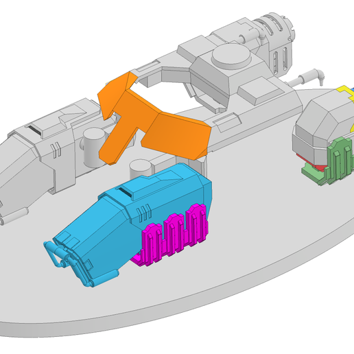 👾 Primaris ATV grav conversion kit・Free 3D File for ・Cults