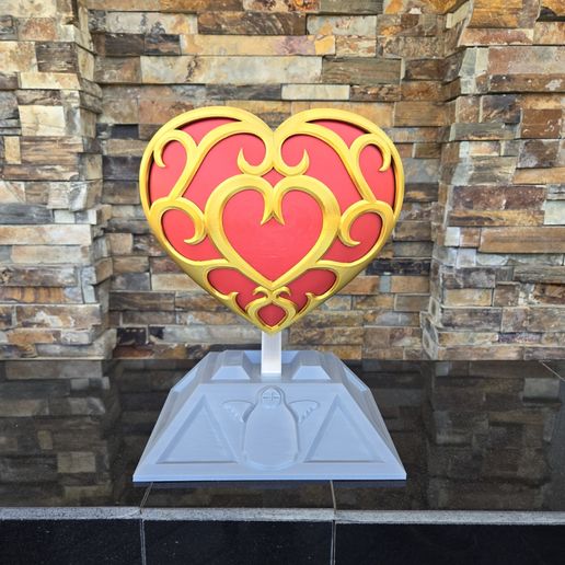 💜 Legend Of Zelda Heart Container・Free 3MF File for 3D printing・Cults