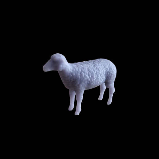 🐑 Miniature sheep diorama STL・ STL File for 3D printing・Cults