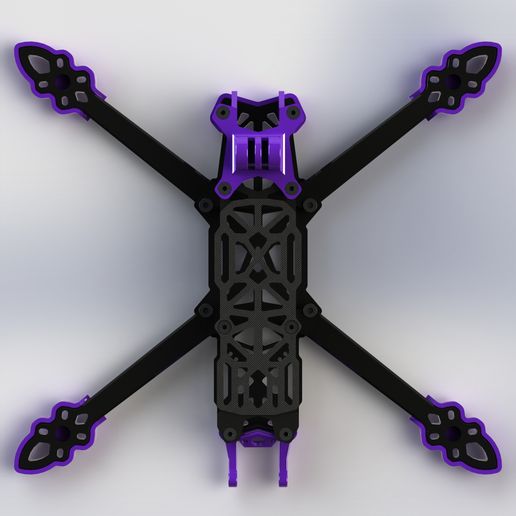 🖼️ FPV Drone Frame・ STL File for 3D printing・Cults