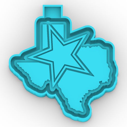 📦 texas 2 - freshie mold - silicone mold box・ STL File for ・Cults