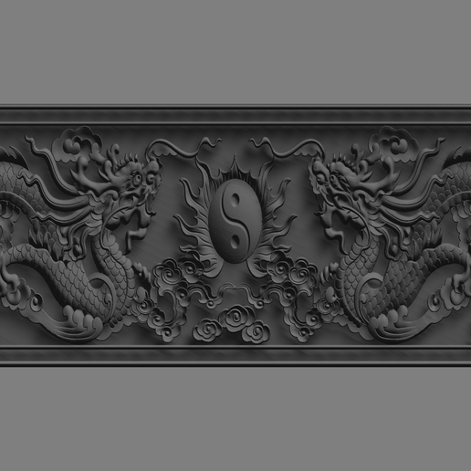 STL file Dragon stl cnc design 🐉 ・3D print model to download・Cults