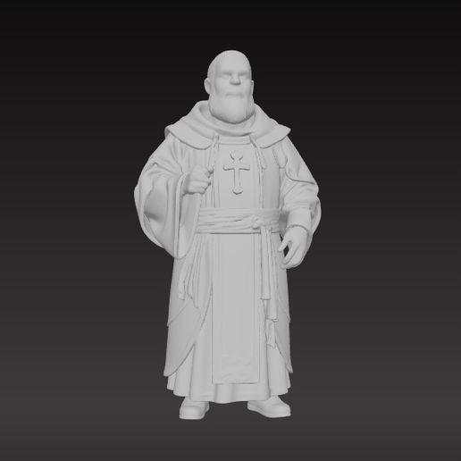 ⛪️ priest・ STL File for 3D printing・Cults