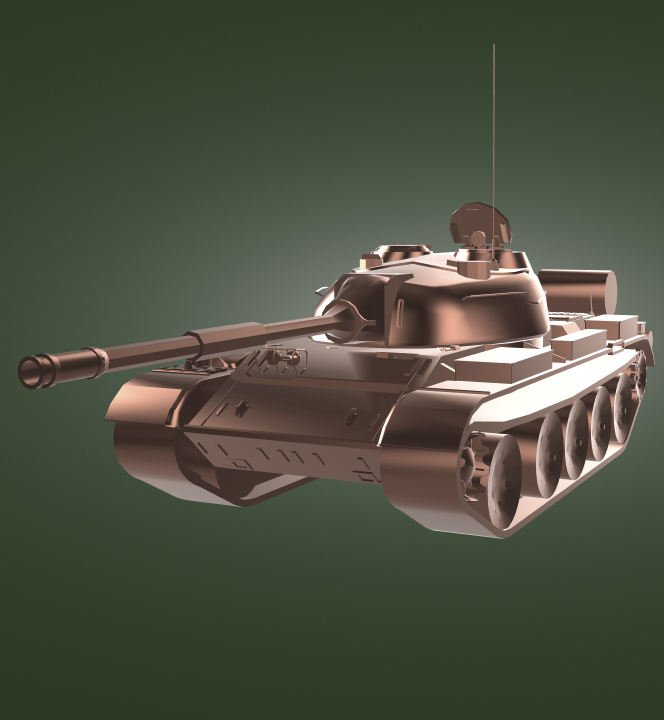 Archivo STL Tanque T-55・Idea de impresión 3D para descargar・Cults